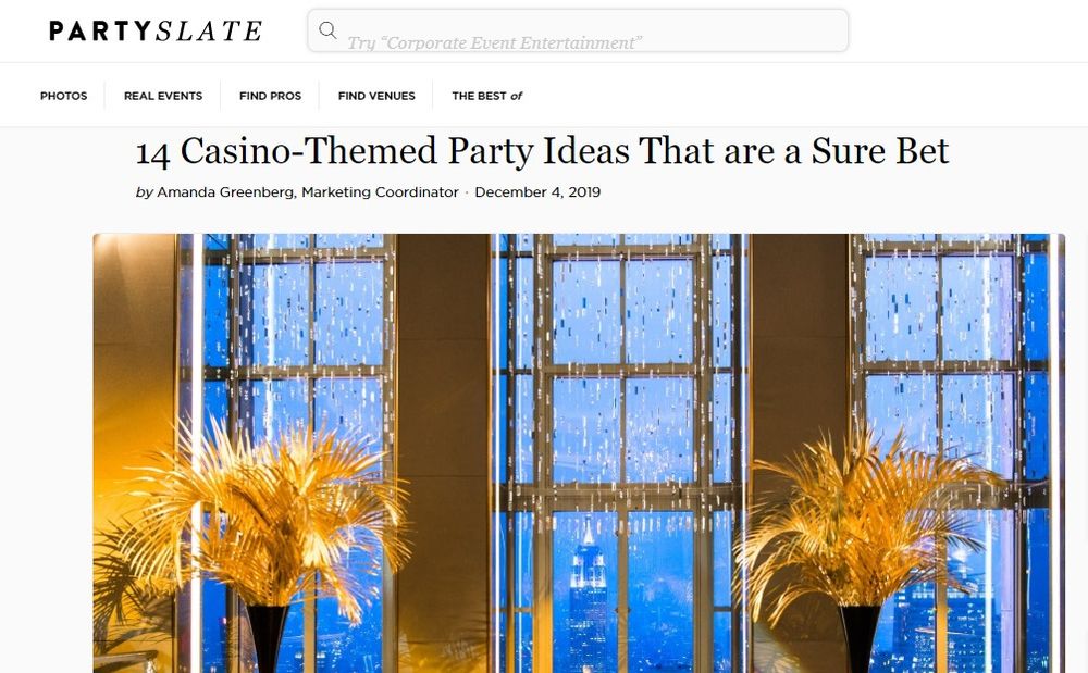 Best Houston Casino Parties | Casino Theme Party Rentals Houston TX